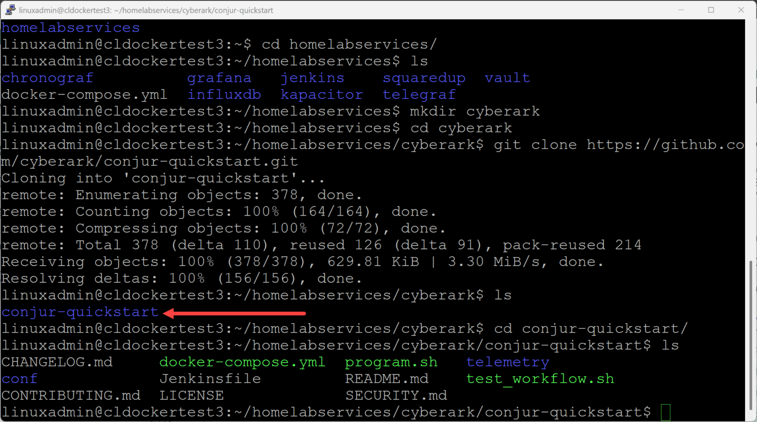Install CyberArk Conjur Open Source Secrets Management - Virtualization Howto