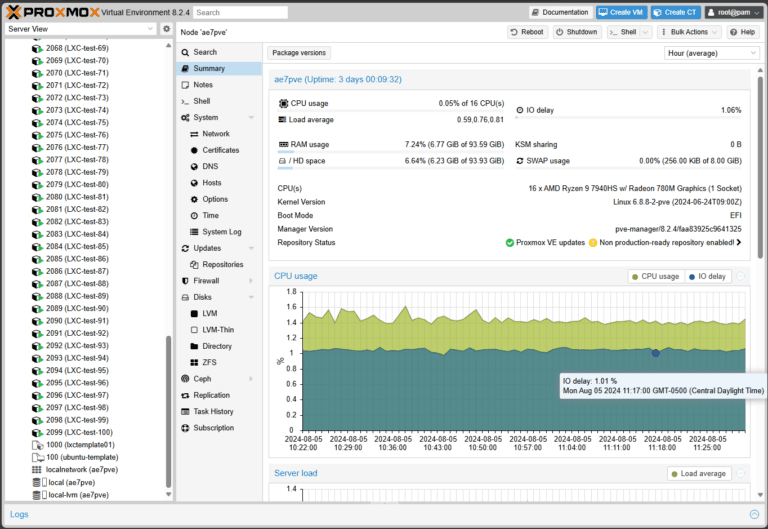 Almost 2000 LXC containers on a Mini PC! - Virtualization Howto