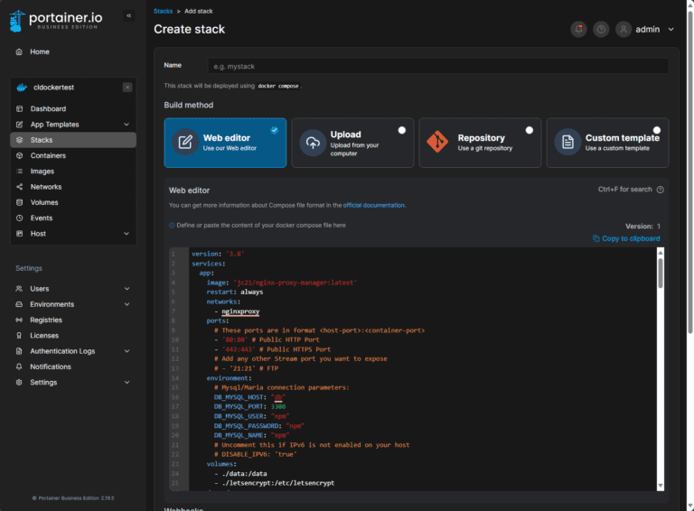 Portainer Docker Compose With Traefik And Lets Encrypt Certificates Virtualization Howto 