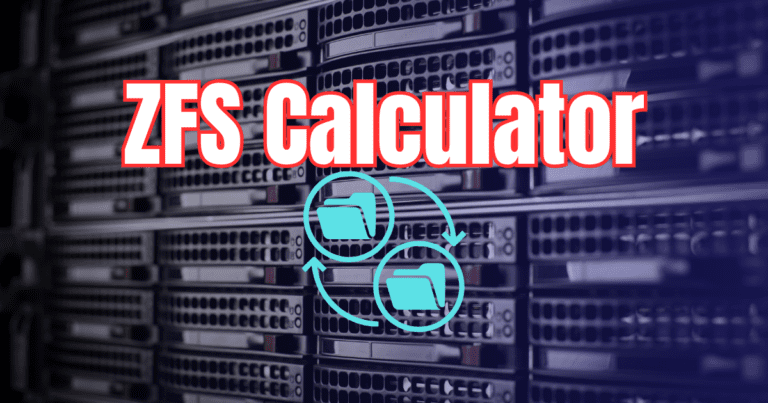 RAIDZ Calculator to find ZFS Capacity and Cost - Virtualization Howto