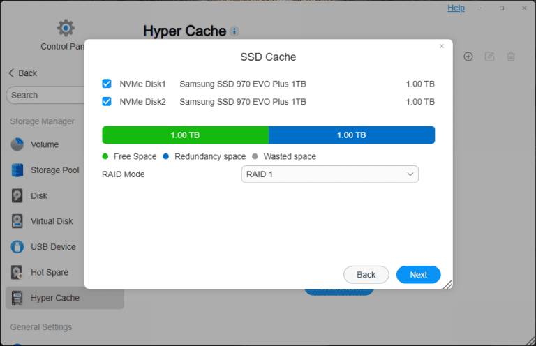 Configure TerraMaster Hyper Cache NAS SSD Caching - Virtualization Howto