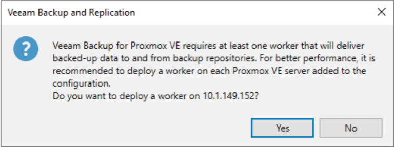 Proxmox Backup With Veeam Backup And Replication 122 Virtualization Howto