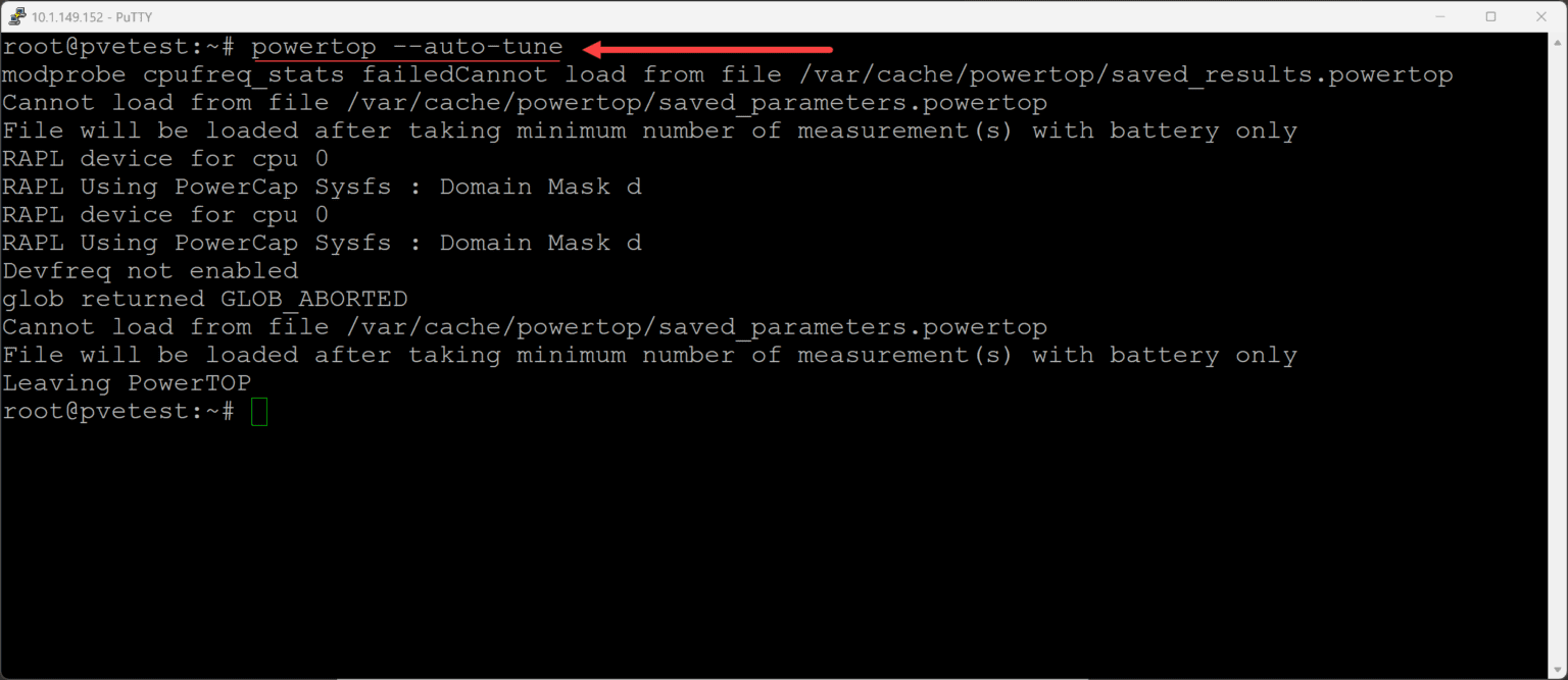 Low Power Server with Powertop & Proxmox - Virtualization Howto
