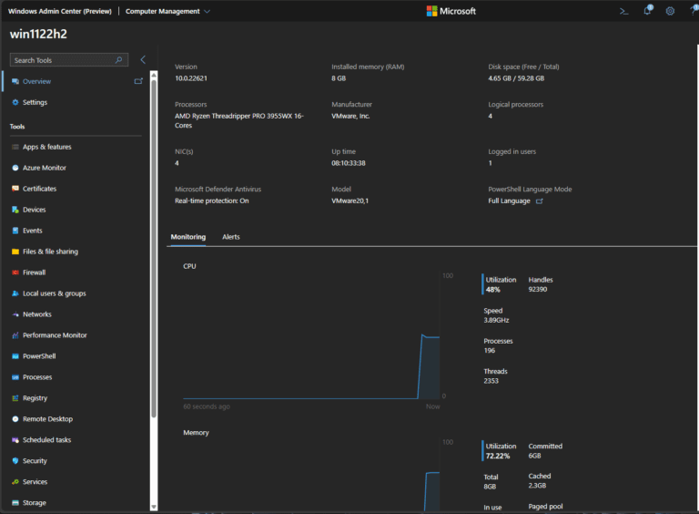 Windows Admin Center (v2) Public Preview New Features, Download, and ...