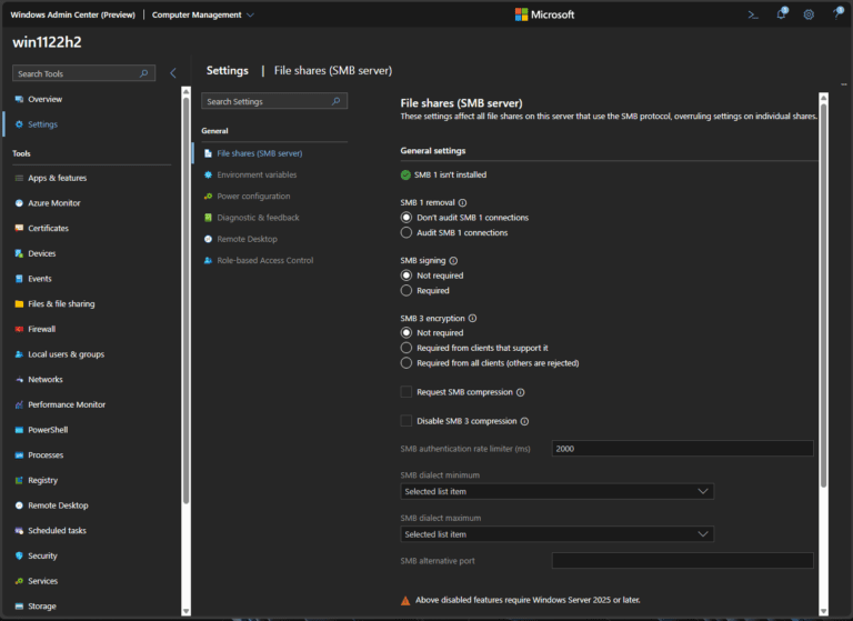 Windows Admin Center (v2) Public Preview New Features, Download, and Install - Virtualization Howto