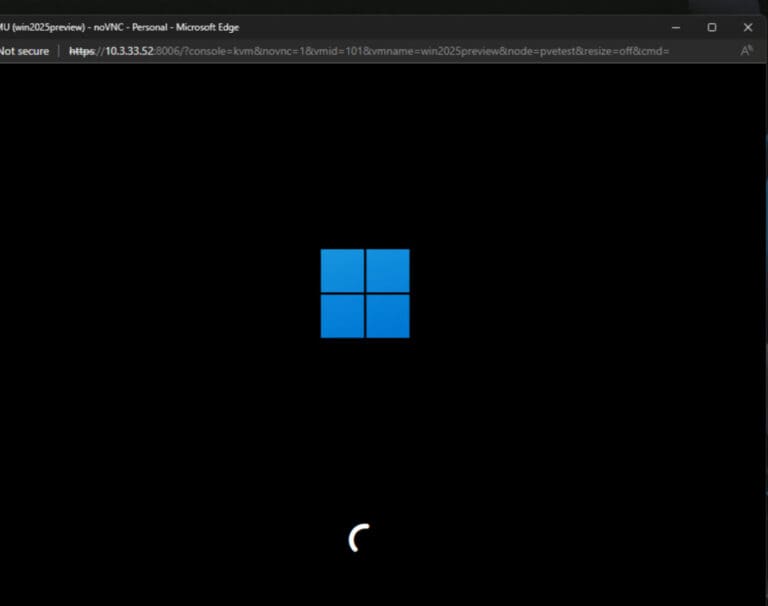 Install Windows Server 2025 on Proxmox - Virtualization Howto