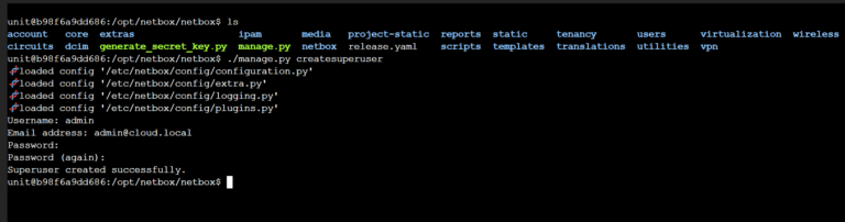 Netbox Docker Compose Install Example Virtualization Howto