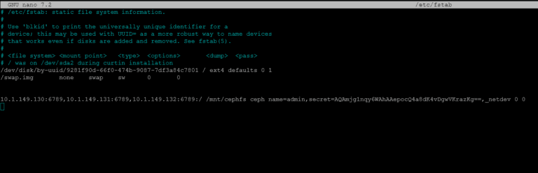 Cephfs For Docker Container Storage Virtualization Howto