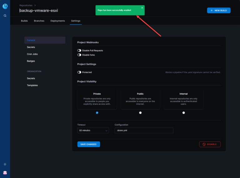 Gitea Install With Drone Ci Cd Server Self Hosted Git Virtualization Howto