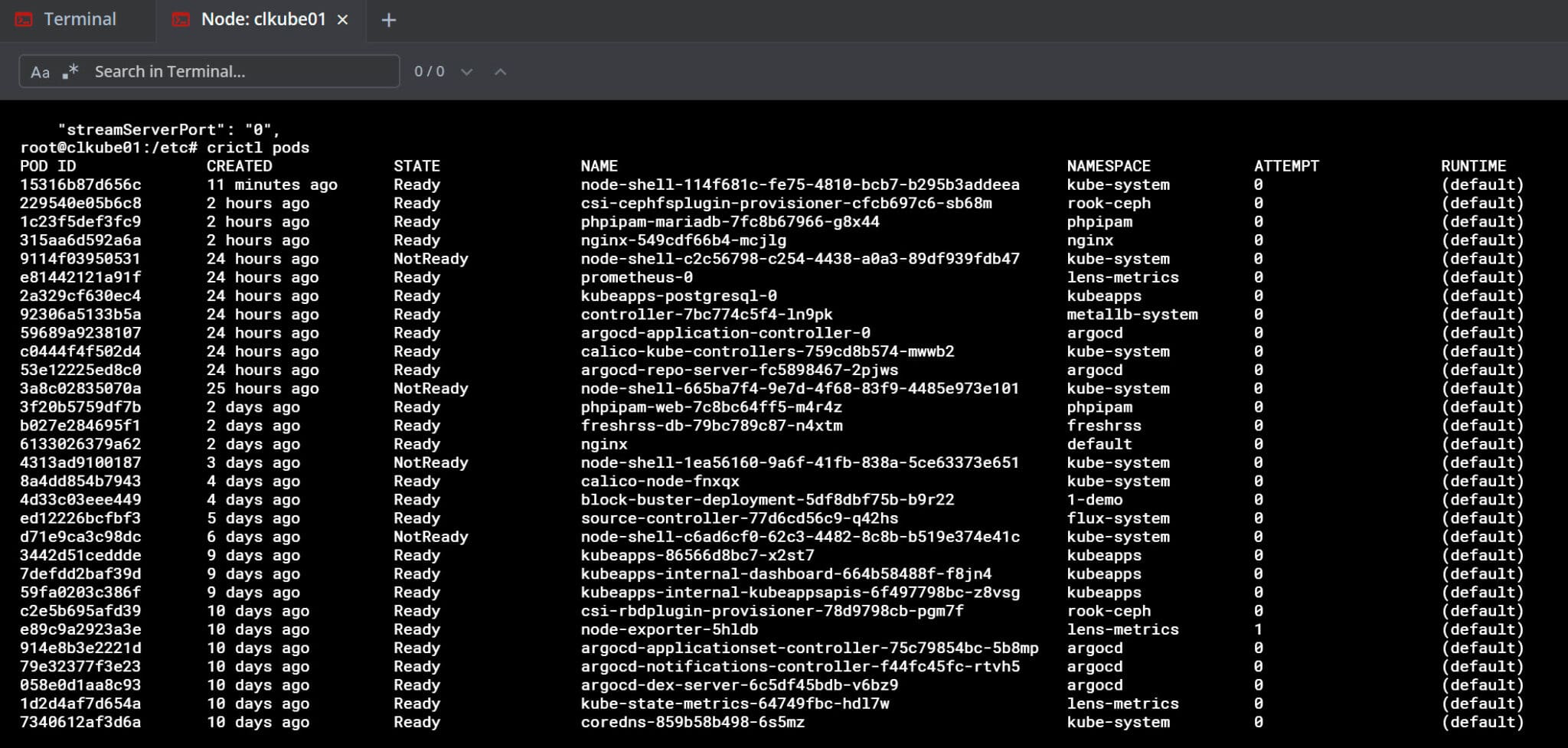 Crictl Kubernetes Command Line Tool For Troubleshooting Virtualization Howto