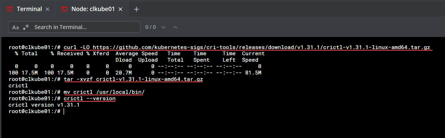 Crictl Kubernetes Command Line Tool For Troubleshooting Virtualization Howto