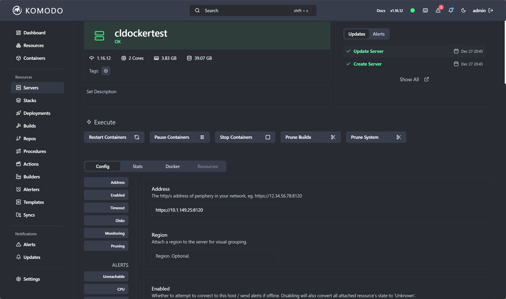 Portainer Alternative Komodo for Docker Stack Management and Deployment - Virtualization Howto