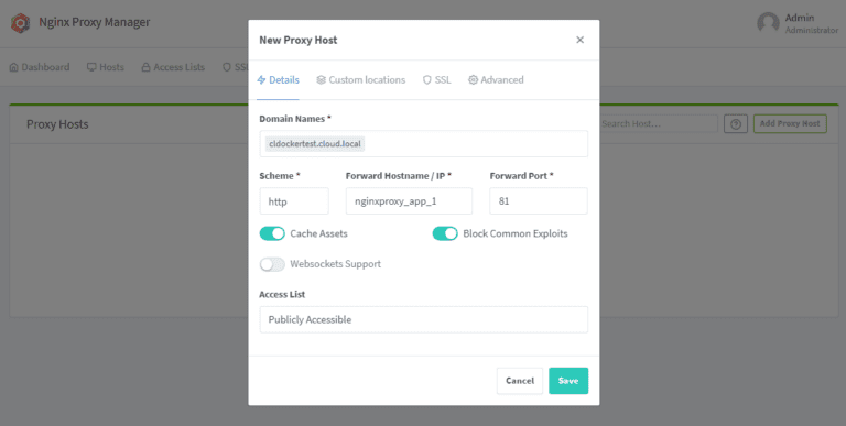 Secure Nginx Proxy Manager Admin Interface With Ssl Virtualization Howto