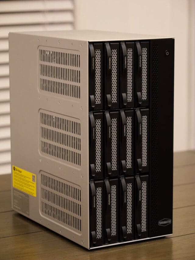 Terramaster T12-500 Pro NAS Review: Beefy Specs with Backup Server ...