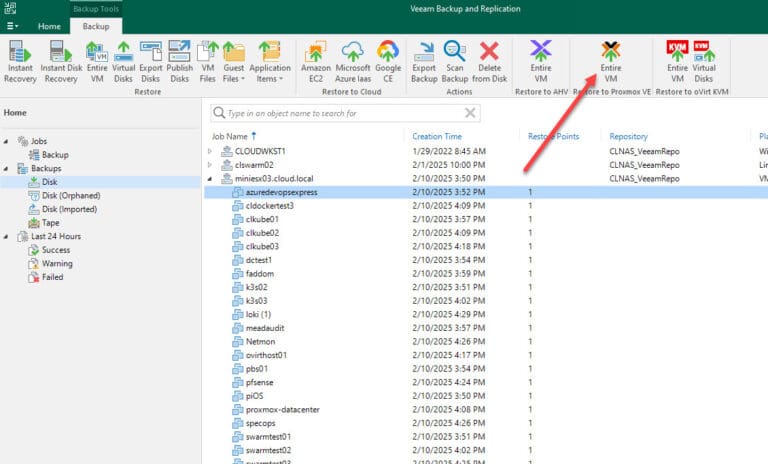 Migrate Vmware To Proxmox Using Veeam For Free Virtualization Howto