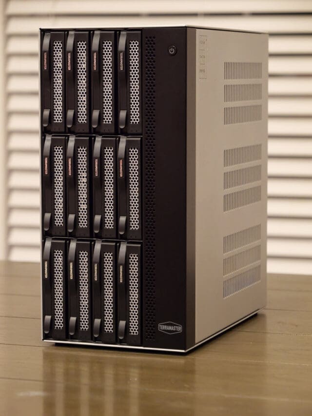 Terramaster T12-500 Pro NAS Review: Beefy Specs with Backup Server ...