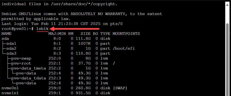 Thin Provision Your Nvme Drive In Proxmox Ve Server Virtualization Howto