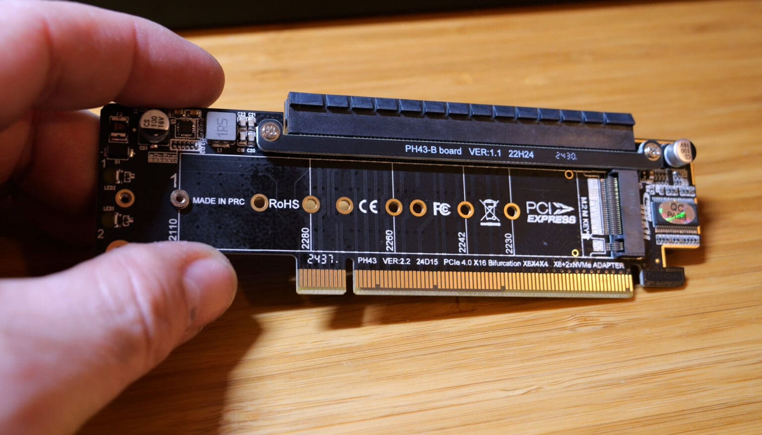 Add NVMe slots to your Proxmox Server with Hardware and Bifurcation Mods! - Virtualization Howto