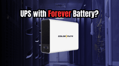 GoldenMate 1000VA UPS Review with LiFePO4: Never Need to Replace ...