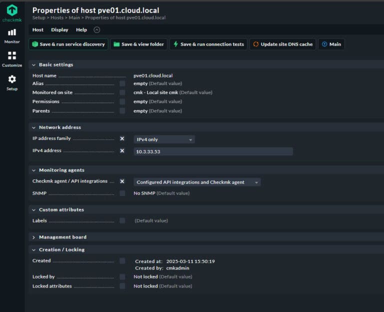 Monitor Proxmox with CheckMK Open Source Monitoring - Virtualization Howto