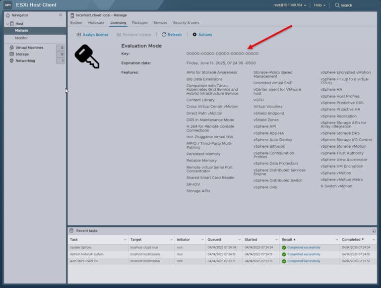 Install the New VMware ESXi Free Edition Custom ISOs and Limitations ...