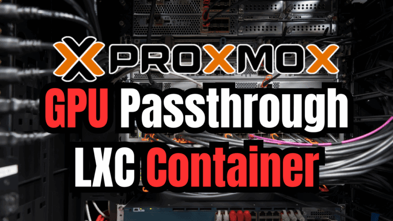 How to Enable GPU Passthrough to LXC Containers in Proxmox - Virtualization Howto
