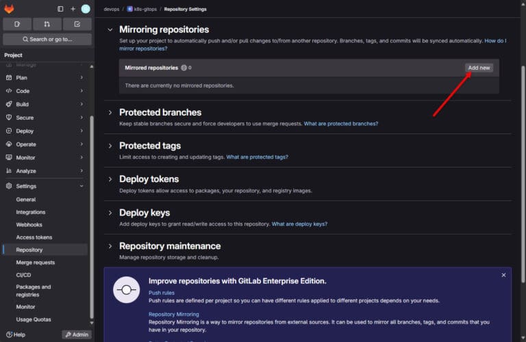How to Mirror Your On-Premises GitLab Repo to GitLab Cloud for Resiliency - Virtualization Howto