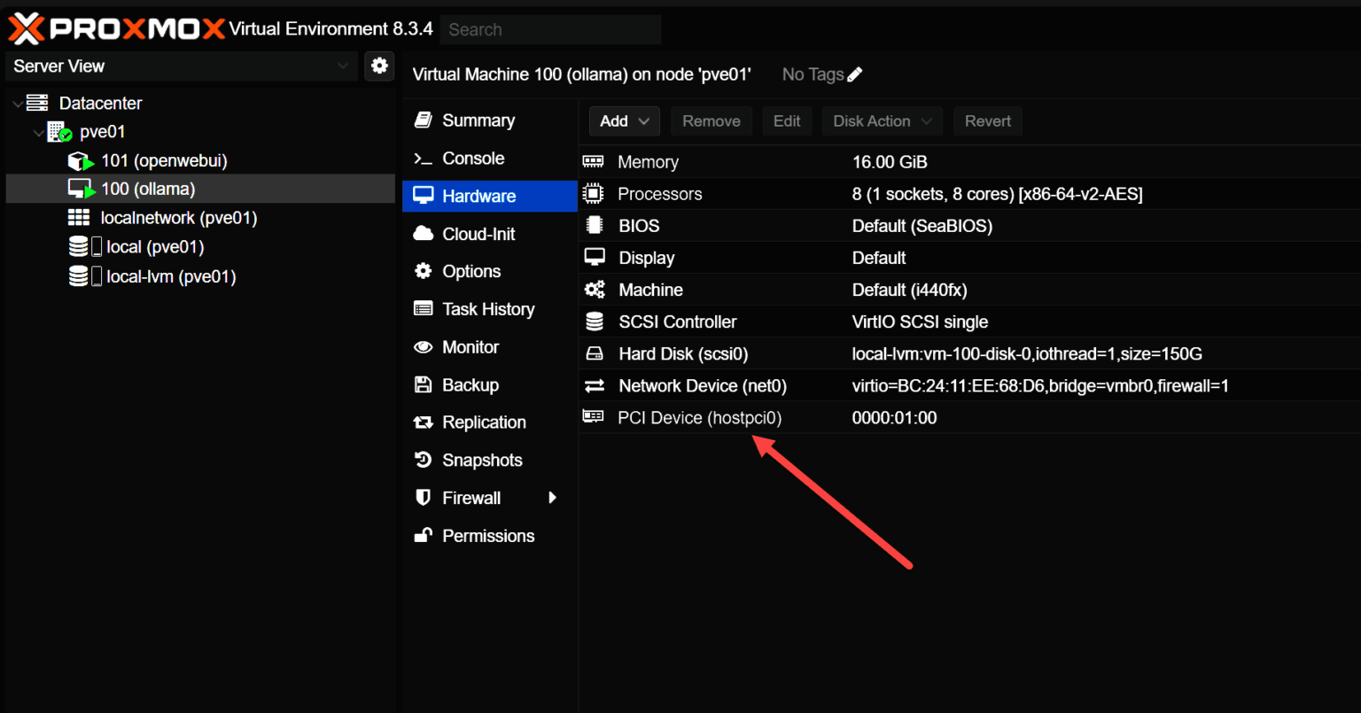 Run Ollama with NVIDIA GPU in Proxmox VMs and LXC containers - Virtualization Howto