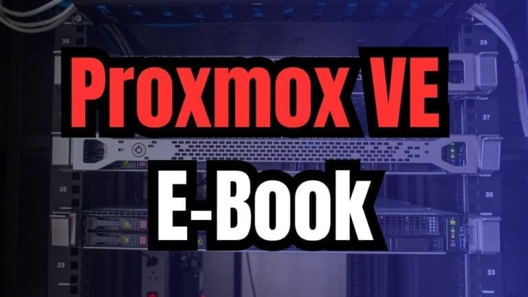 Proxmox Create ISO Storage Location - disk space error - Virtualization Howto