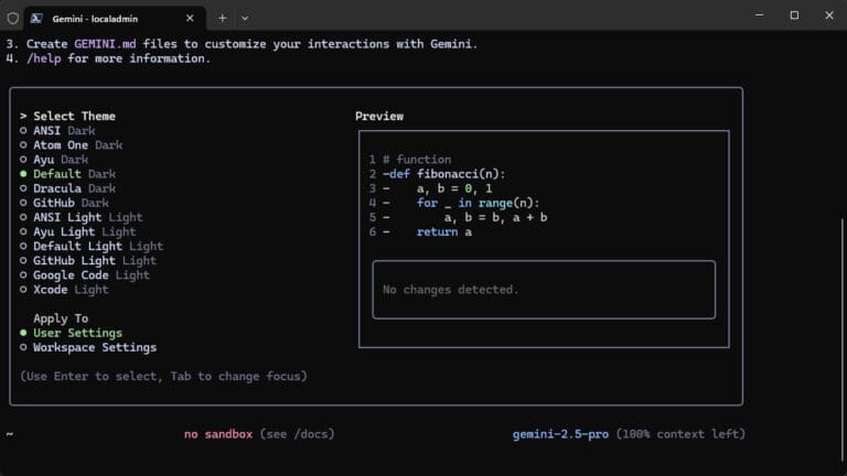 Install Google Gemini CLI in Windows for AI Command Line!