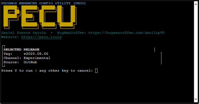 Proxmox Enhanced Configuration Utility (PECU): The Ultimate Proxmox VE GPU Toolkit for 2025 ...
