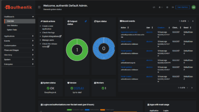 I Added Authentik SSO to My Home Lab with Docker-Compose: Logging In ...