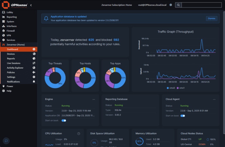 The OPNsense Plugin You Must Install in 2025: Zenarmor Guide & Review - Virtualization Howto