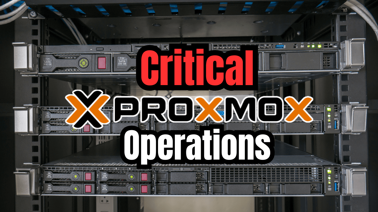 Proxmox Cluster Operations Every Home Labber Hopes They Never Need ...