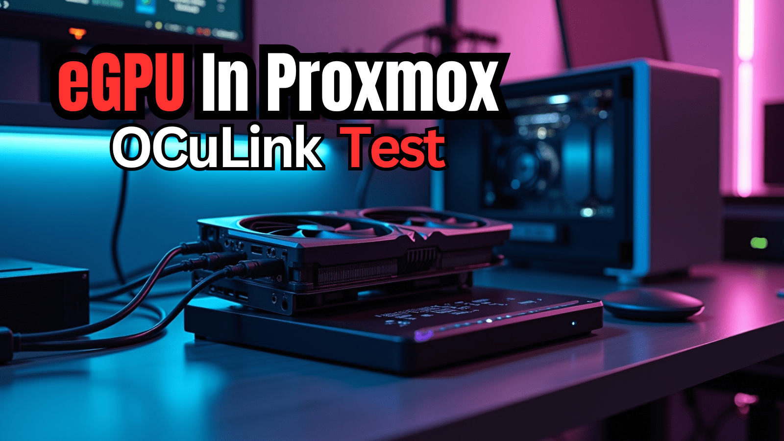 I Added an eGPU to My Proxmox Mini PC Home Lab Using OCuLink (Here’s ...