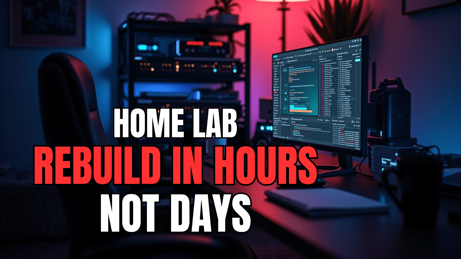 I Can Rebuild My Home Lab From Scratch in Hours and These 5 Habits Made ...